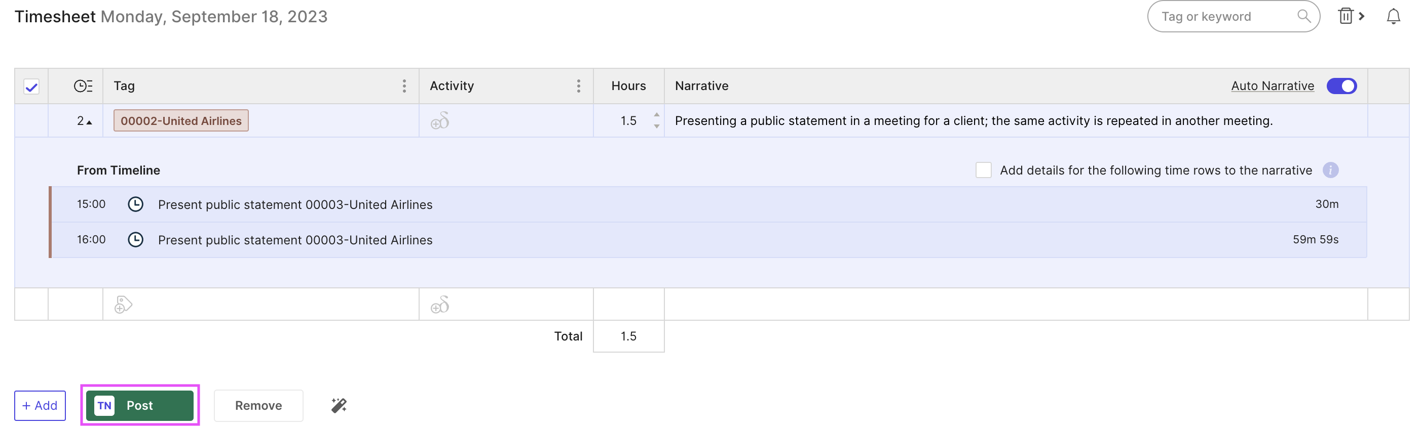 Posting Time – WiseTime